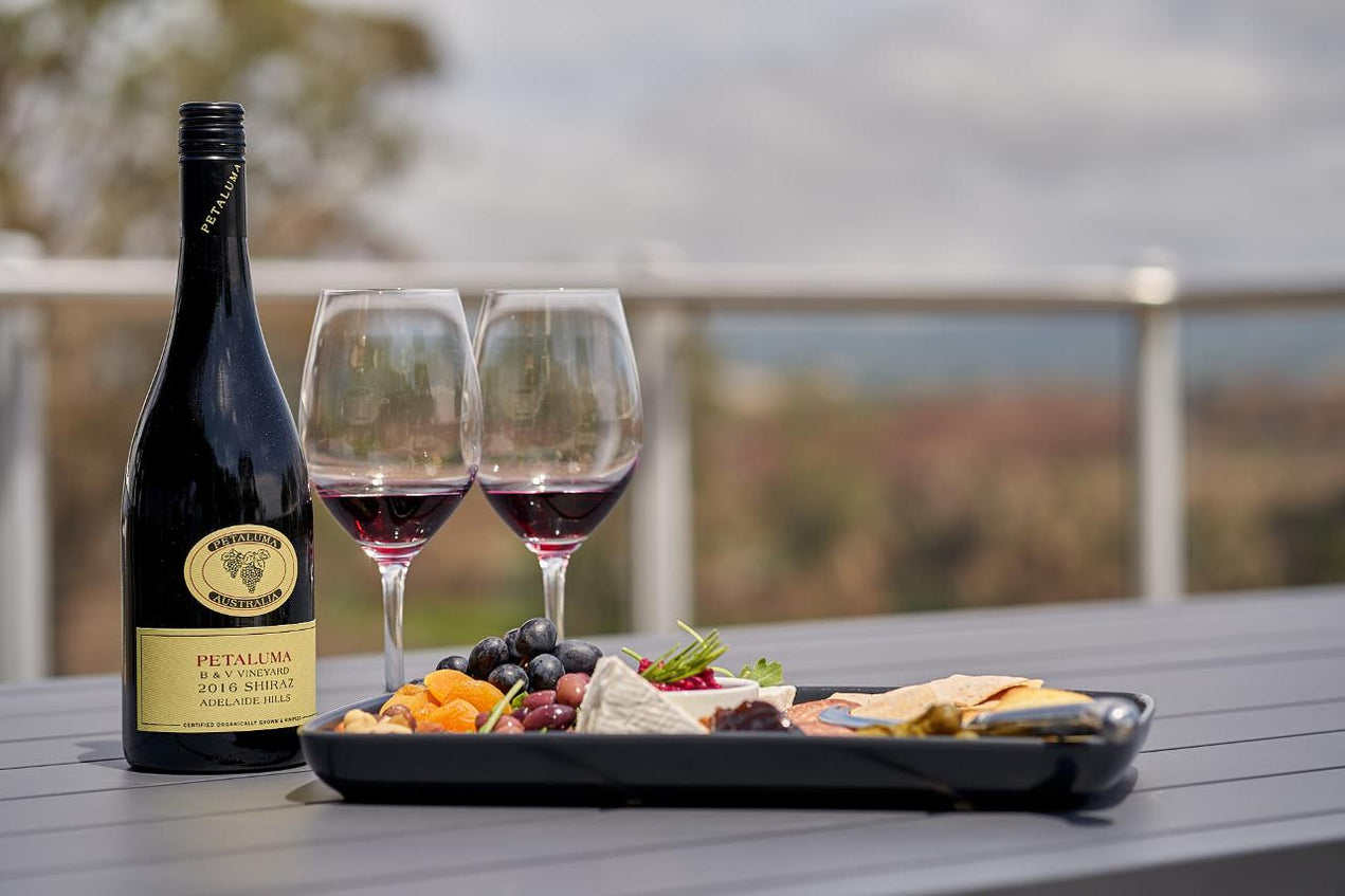 Croser Sparkling Wine Flight & Seasonal Platter Package