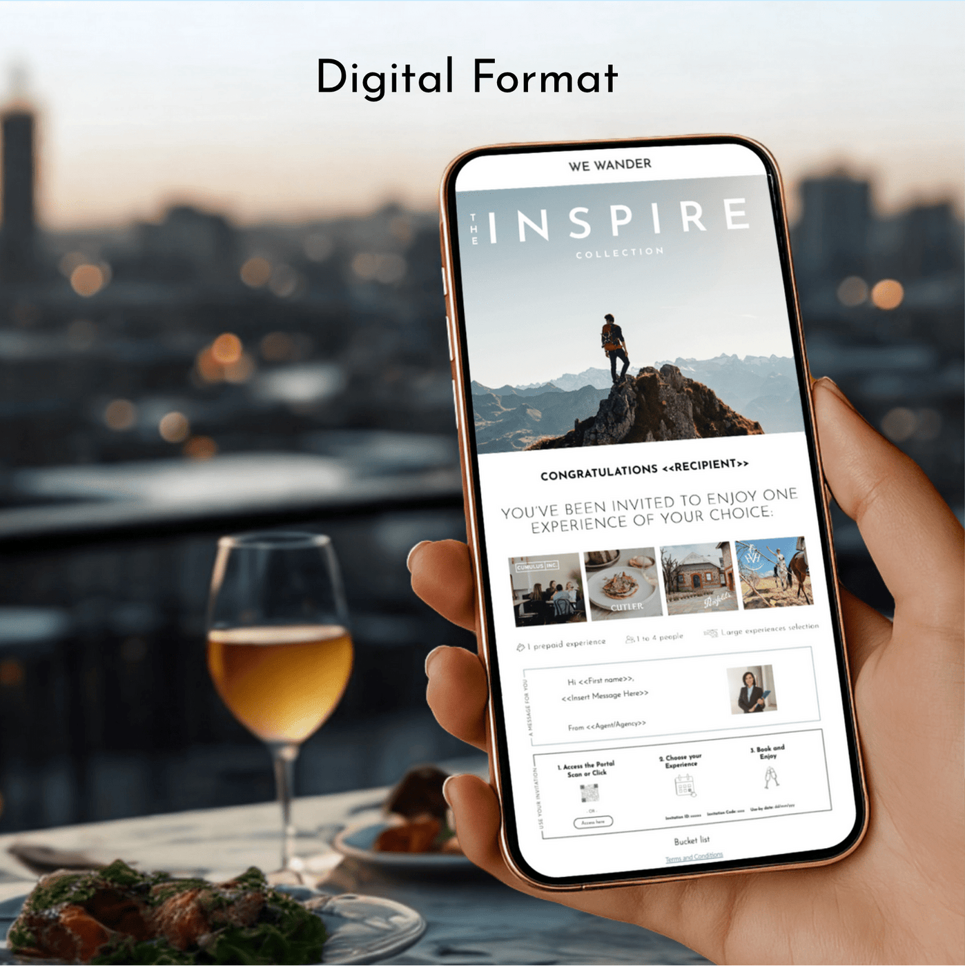 Inspire - Experience Portfolio for business